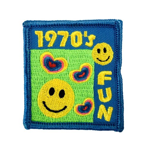 GSHH 1970's Fun Patch | Girl Scout Shop