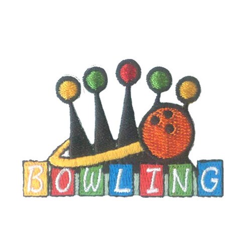 GSNI Bowling Fun Patch | Girl Scout Shop