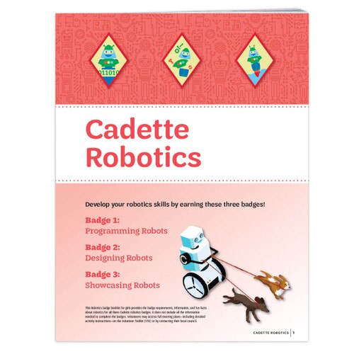 Cadette Robotics Badge Requirements | Girl Scout Shop