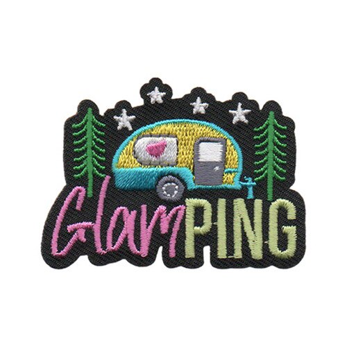 GSOSW Glamping Camp Fun Patch | Girl Scout Shop
